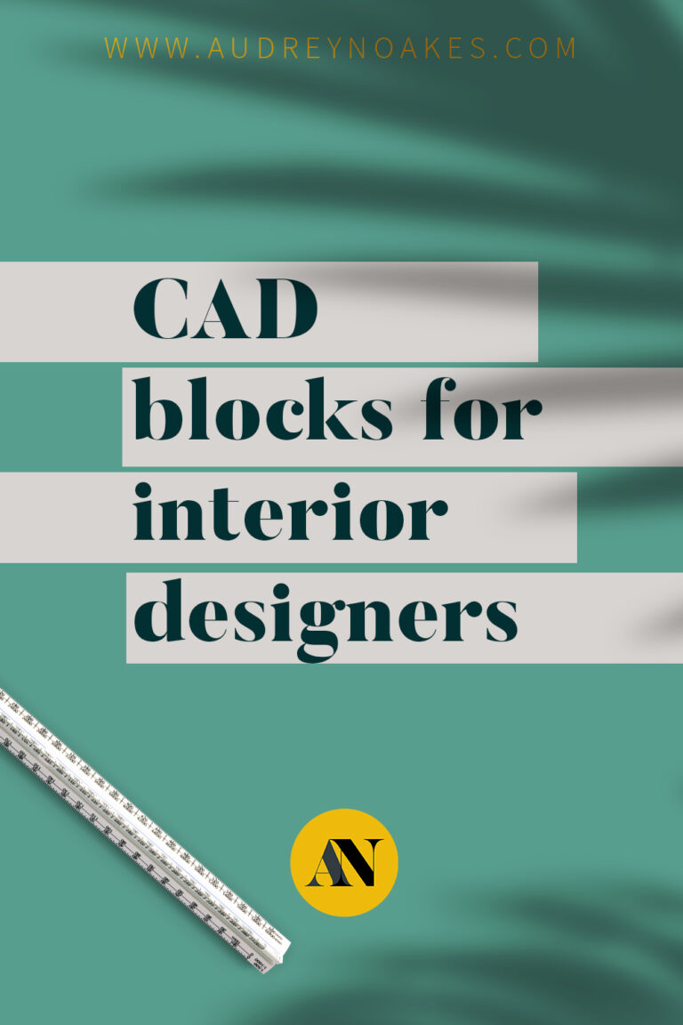 May 2019 is all about AutoCAD for interior designers! - Audrey Noakes