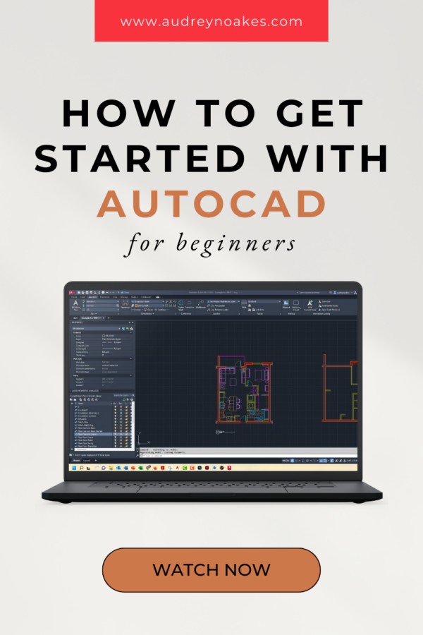 How to Get Started with AutoCAD for Beginners - Audrey Noakes