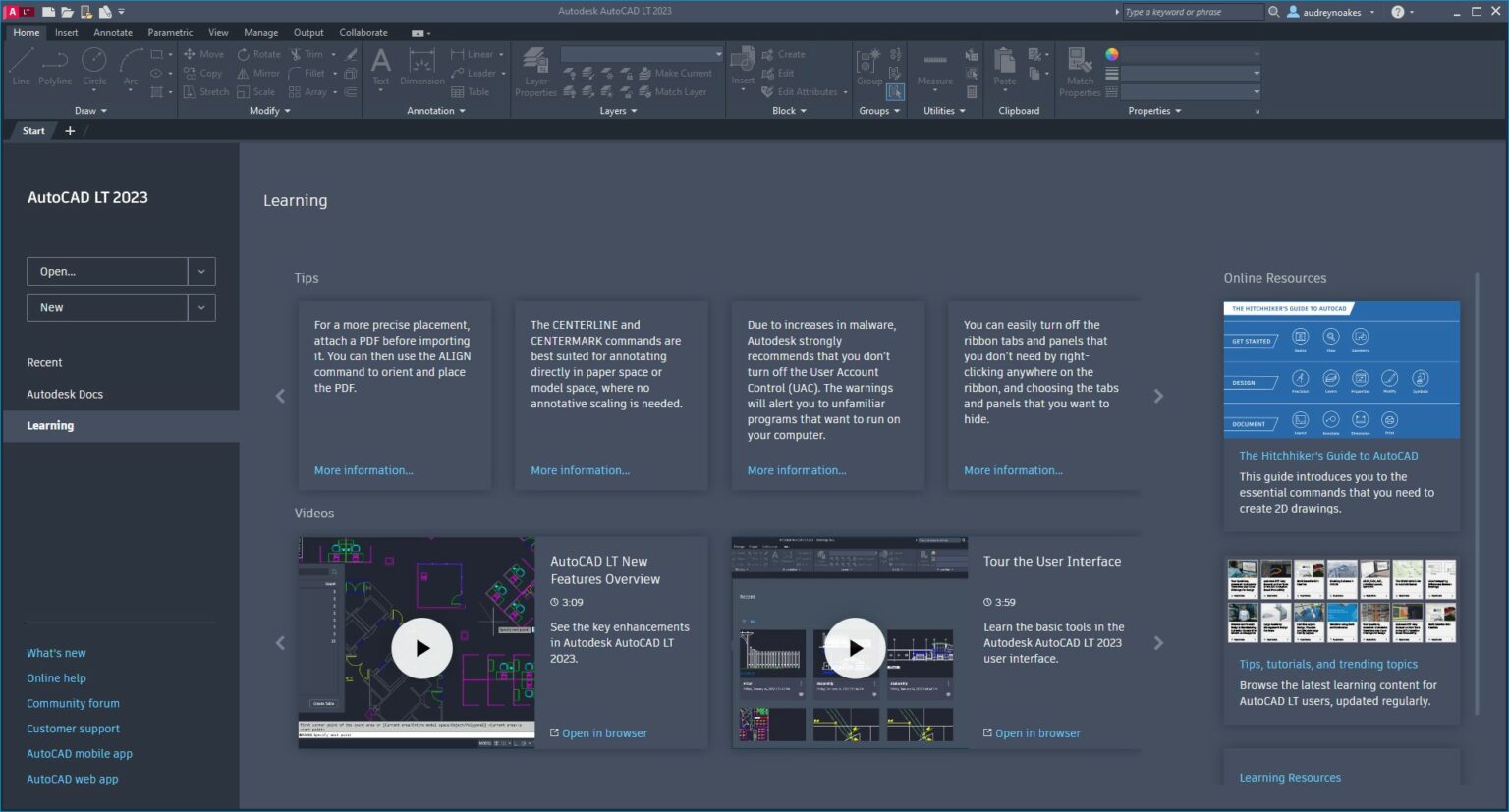 How to Get Started with AutoCAD for Beginners - Audrey Noakes